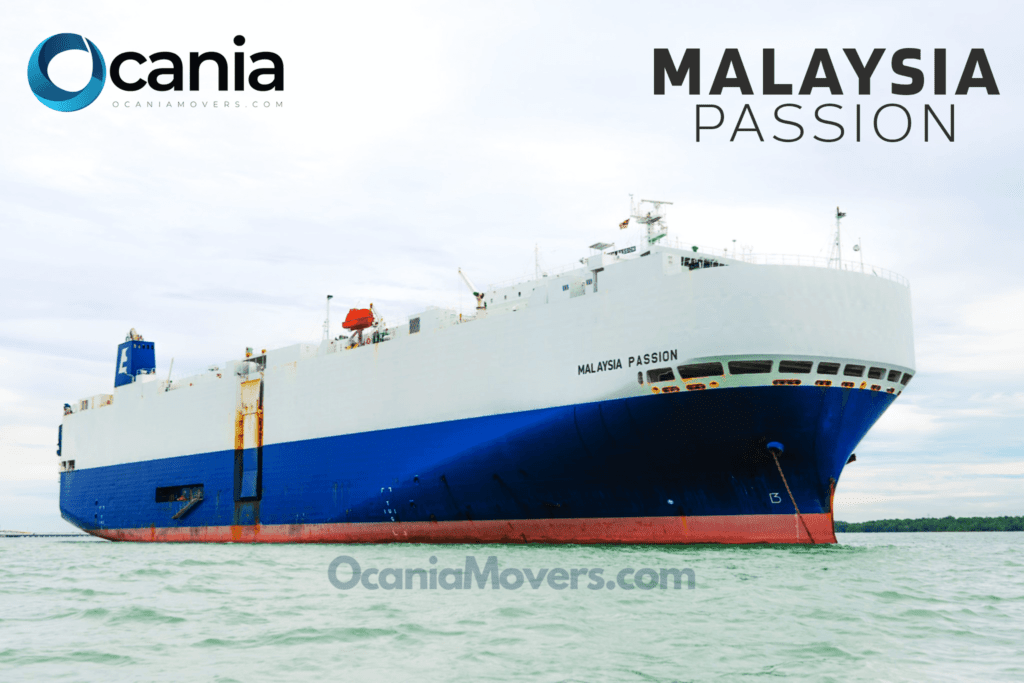 { SHIPPING SCHEDULE } — Ocania Sdn. Bhd